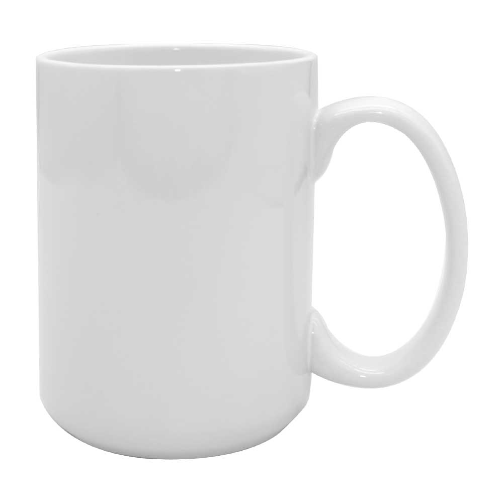 White Glossy Ceramic Mugs – Dhefor Trading Company